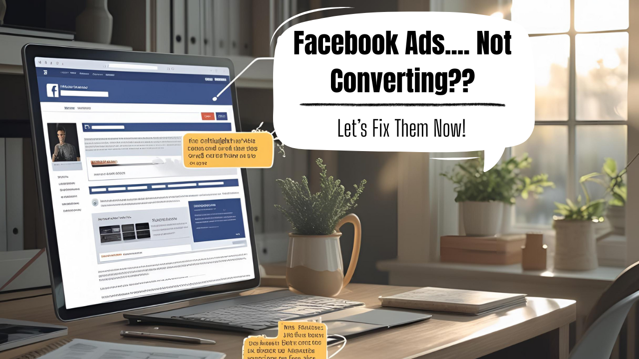 Why Your Facebook Ads Are Not Converting And How to Fix Them Today